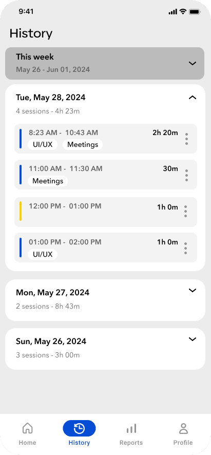Work Hours: Time Tracker - Best Time Tracking App for Productivity | WorkHours | WorkHours